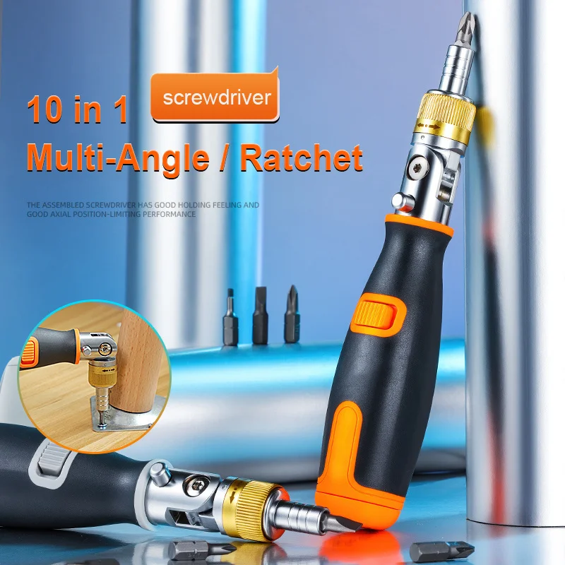 Brand-New-Hex-Left-Right-Rotating-180-Degree-Ratchet-Screwdriver-Drive ...