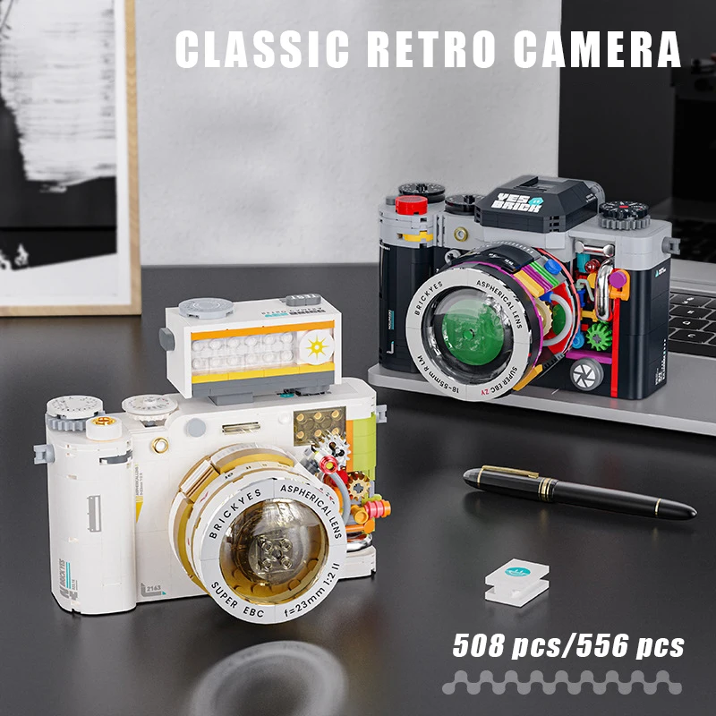 Technical-Classic-Digital-Camera-Model-MOC-Building-Blocks-Assembly ...