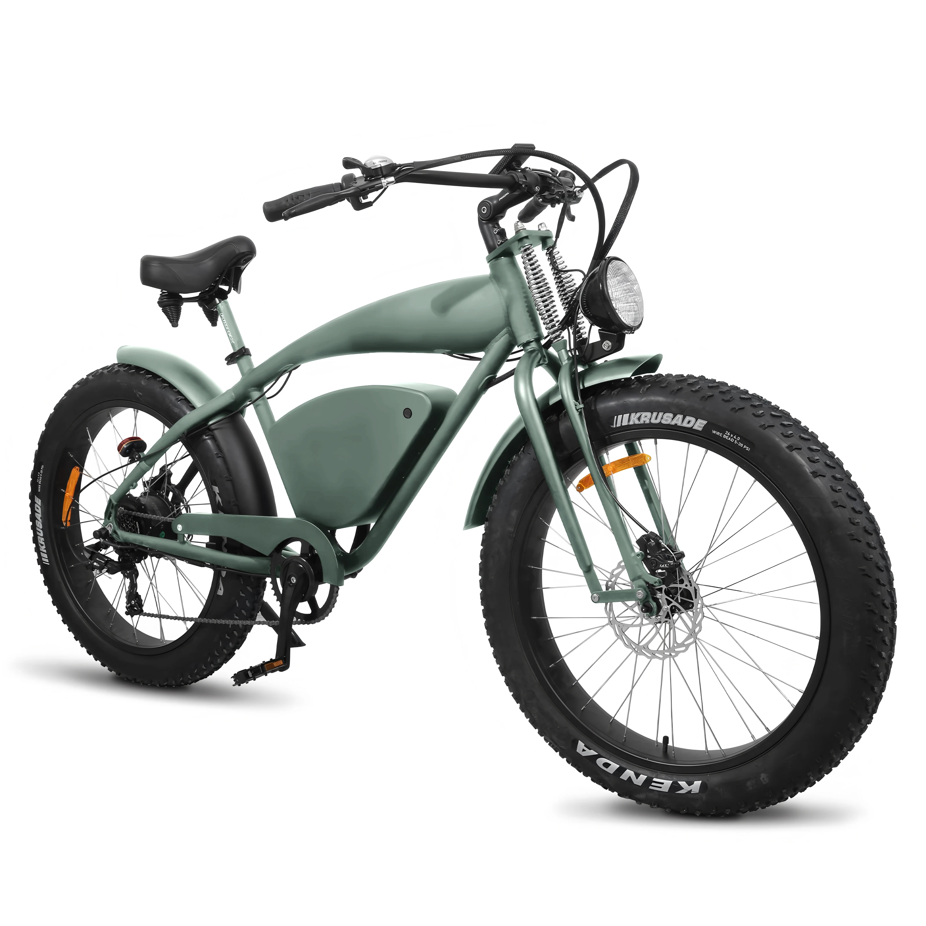 Xtion Electric Mountain Bike 48V 37MPH All-Terrain Fat Tire E-Bike, 45 ...
