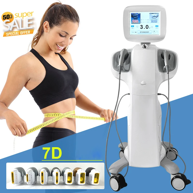 7D Cartridge for 7D HIFU Cartridge Transducer Exchangeable Facial Body ...