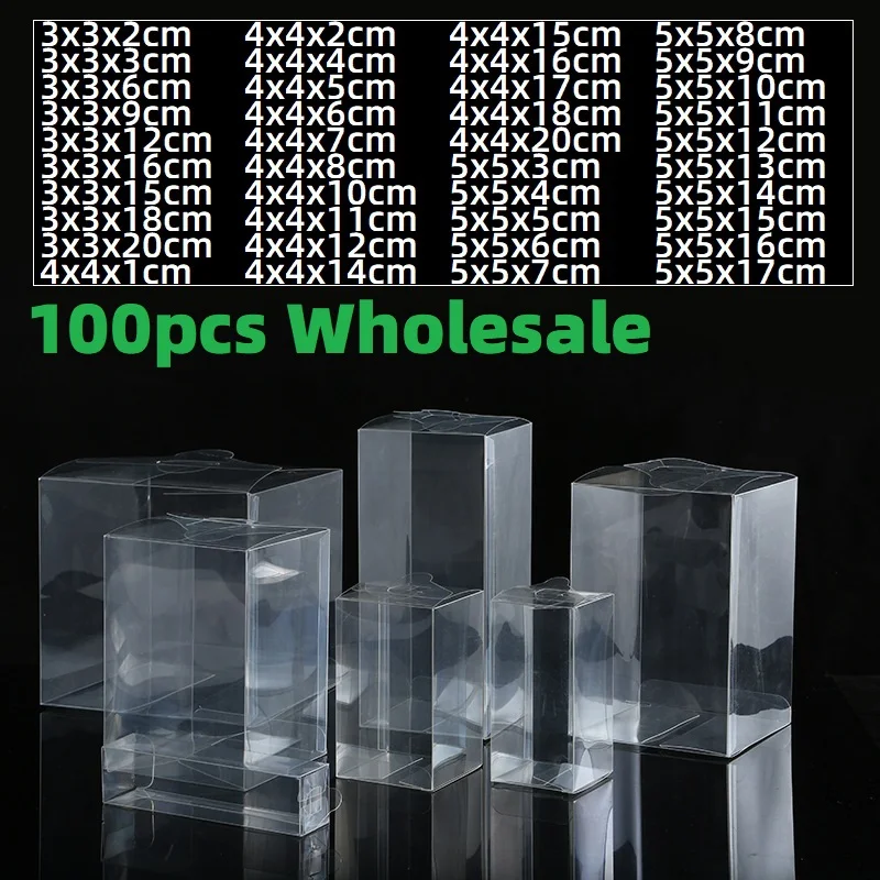 High-Rectangle-Transparent-Plastic-PVC-Box-Party-Favors-Supermarket ...