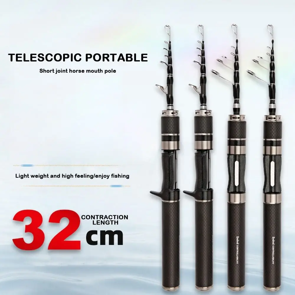Telescopic Fishing Rod Full Kits Spincast Fishing Reel Glass Fibre ...