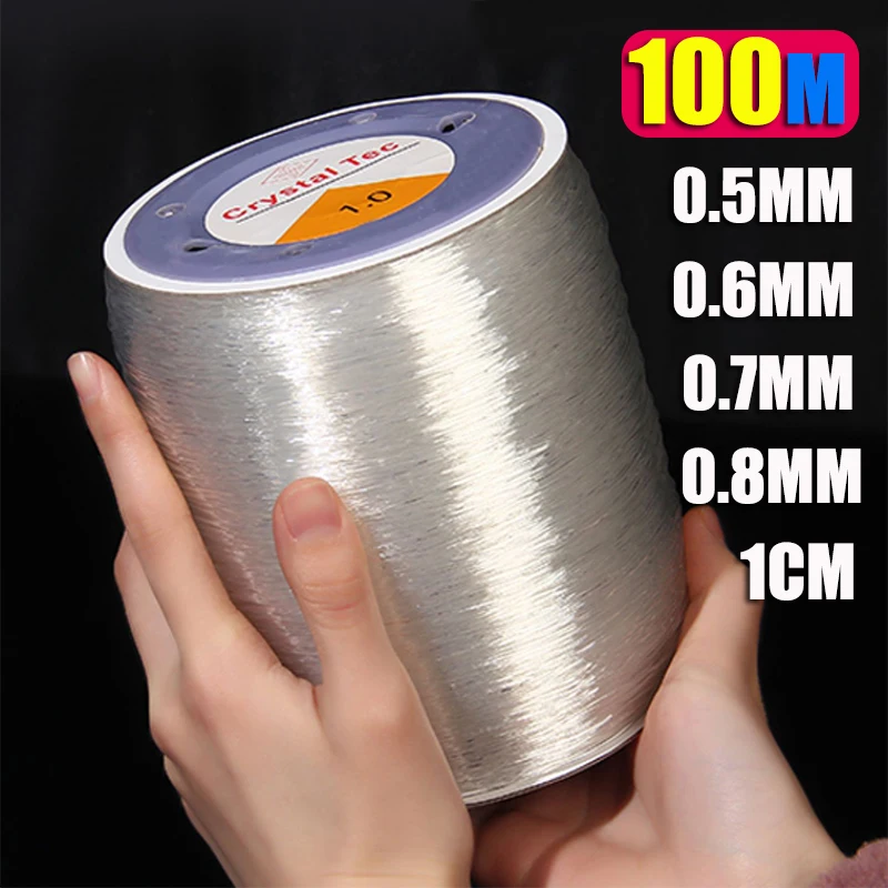 100m Strong Elastic Crystal Beading Thread Cord Jewelry Making Necklace ...
