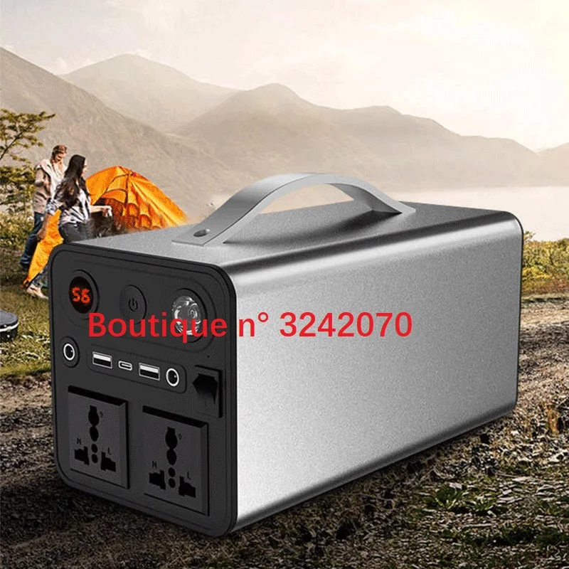 AC220V 110V 180W EU 45000mAh Portable Outdoor Camping Power Bank DC 12V ...