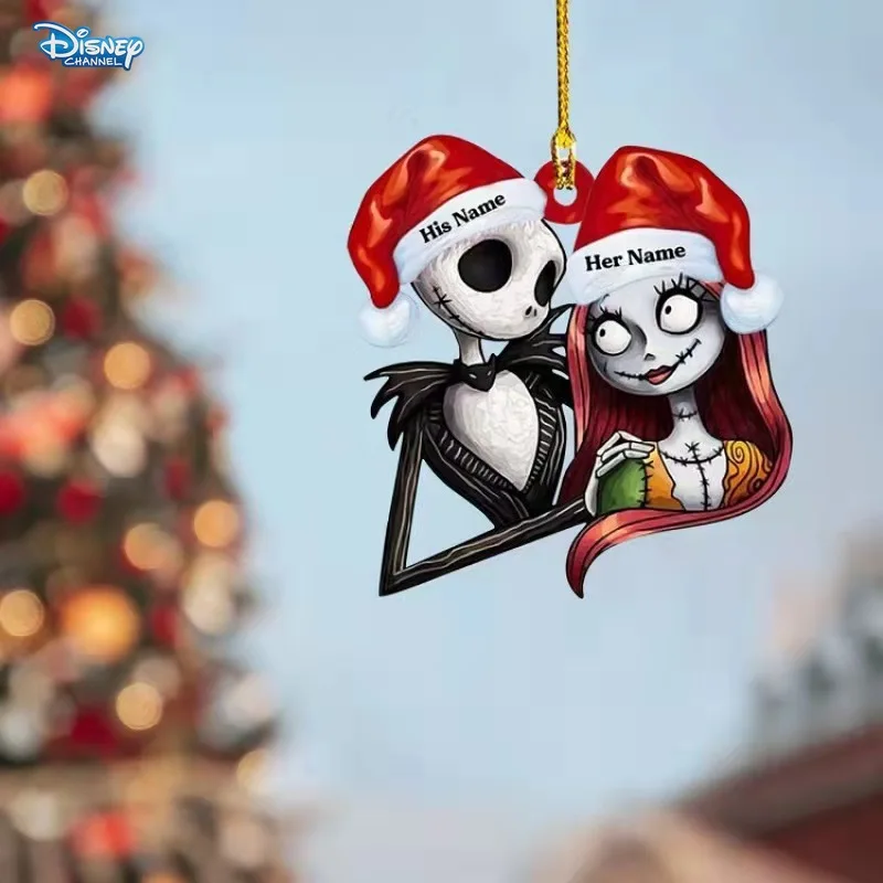 Disney-colgante-de-gato-de-pesadilla-antes-de-Navidad-decoraci-n-de-acr ...