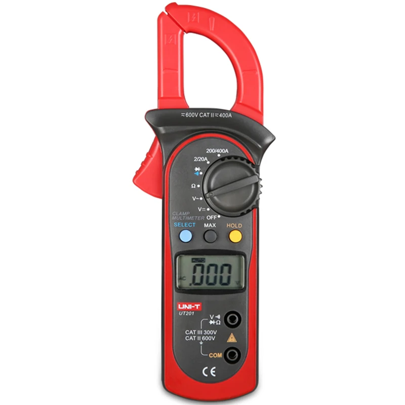 UT201-Digital-Clamp-Multimeter-UT-201-Digital-Clamp-Meters-Multimeters ...