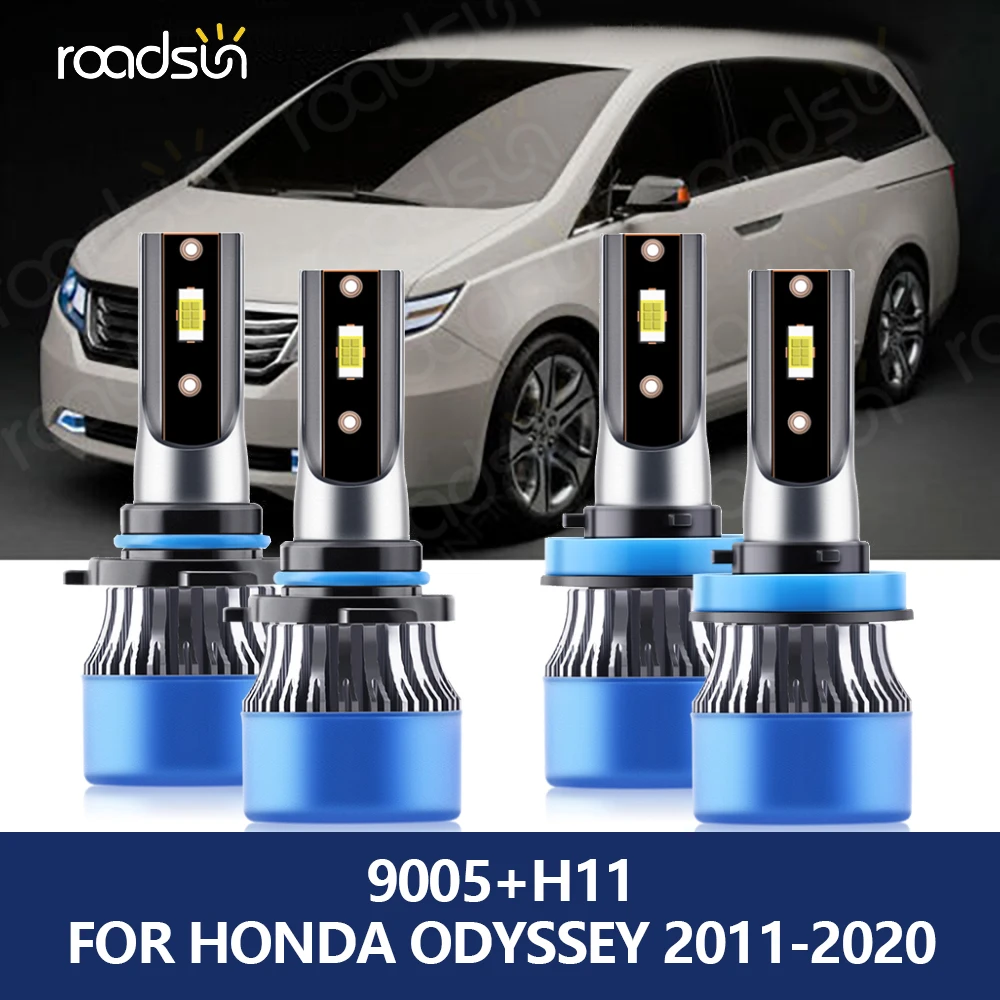 roadsun-9005-LED-Headlight-20000Lm-H11-HB3-Car-Light-110W-for-Honda ...