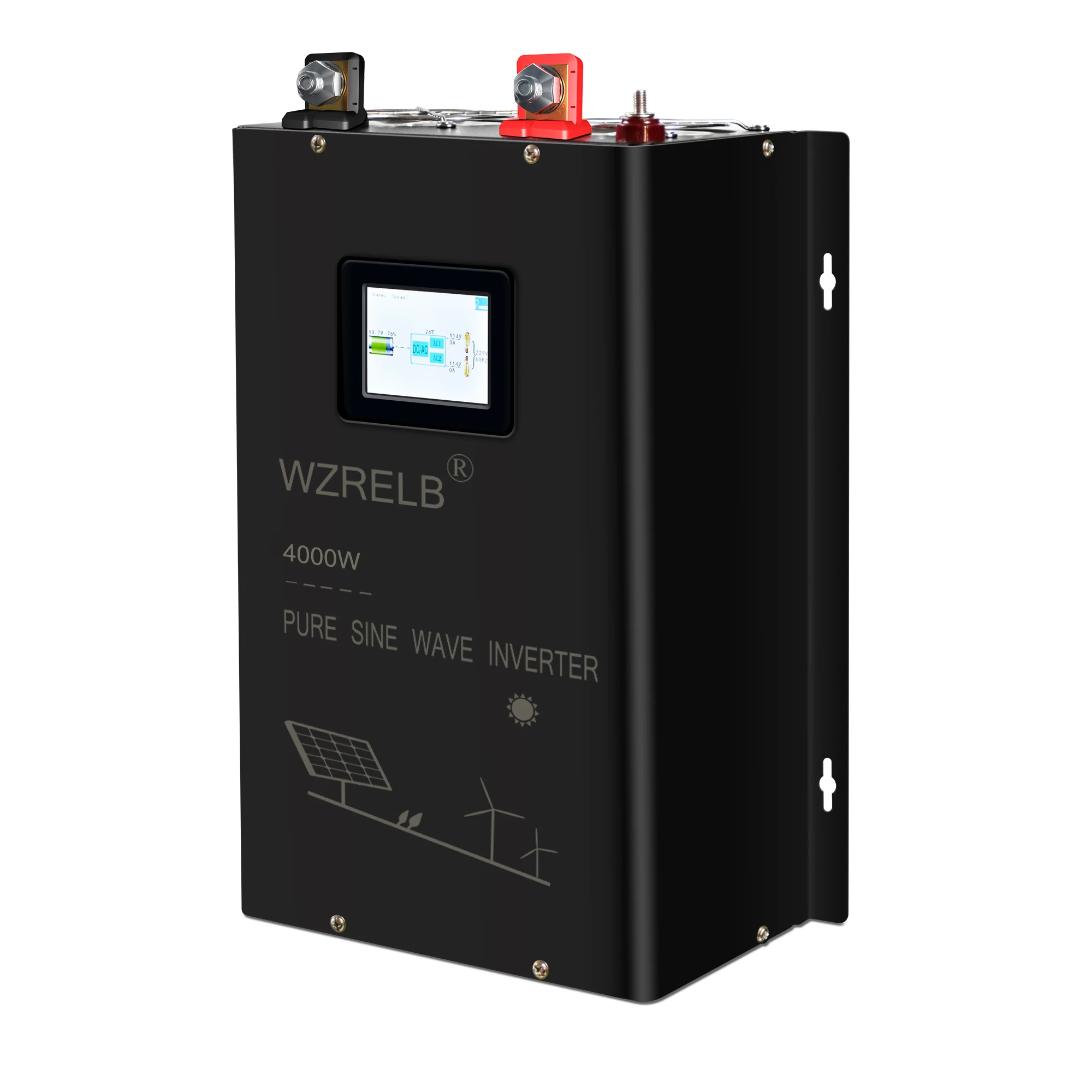 4000W-Split-phase-Pure-Sine-Wave-Inverter-24V-36V-48V-72V-96V-DC-to-110 ...