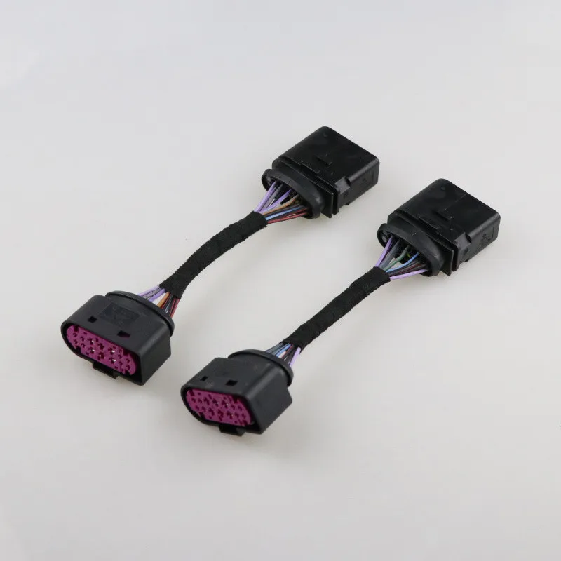 14-Pin-Male-To-14-Pin-Female-Headlight-Lamp-Modification-Wiring-Harness ...