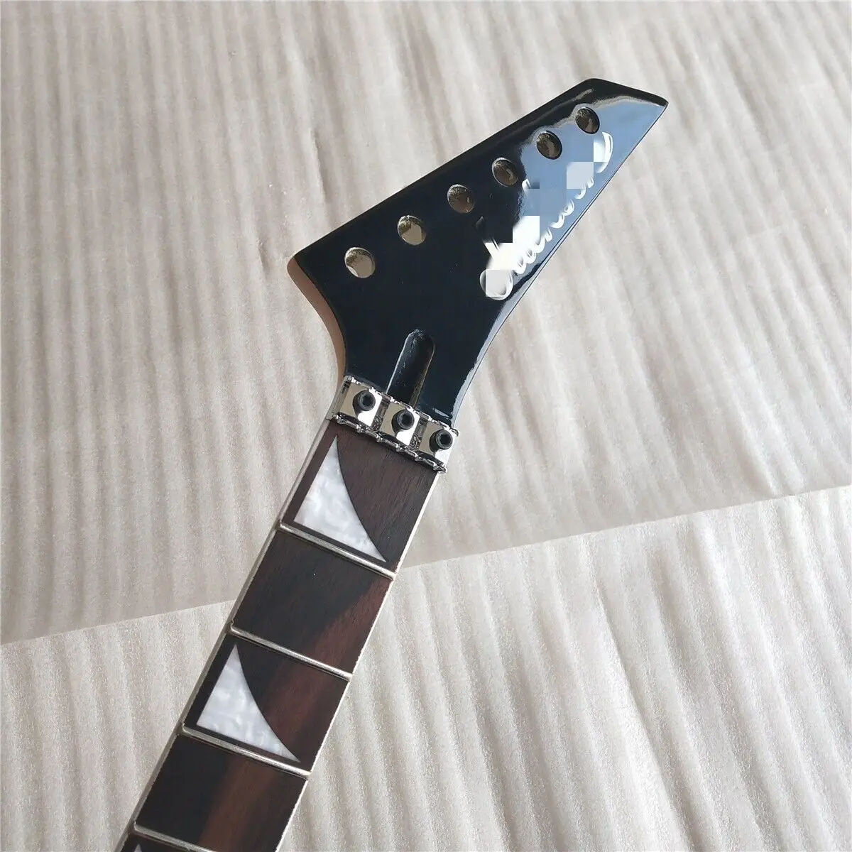 Jackson style Black head Maple Electric Guitar Neck 24 Fret Rosewood ...