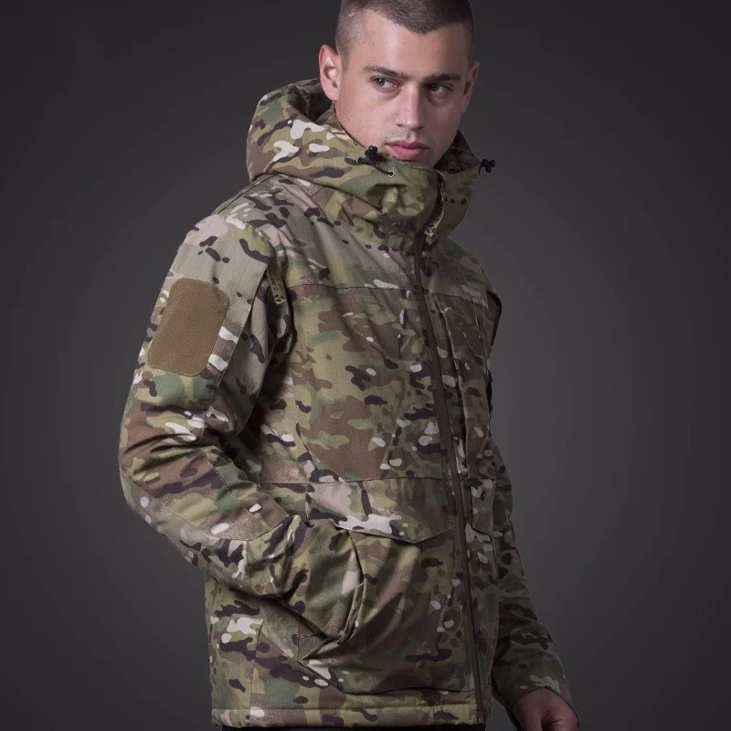 Tactical M95 UK US Army Fans Men Combat Pilot Coat Outdoor Hoodie ...
