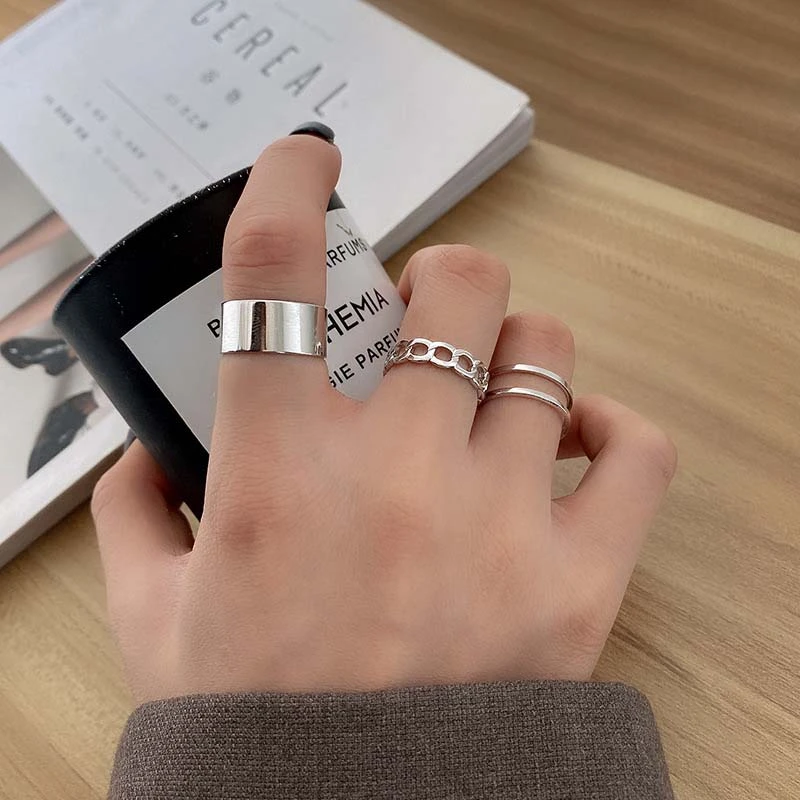 Silver finger rings designs for female store