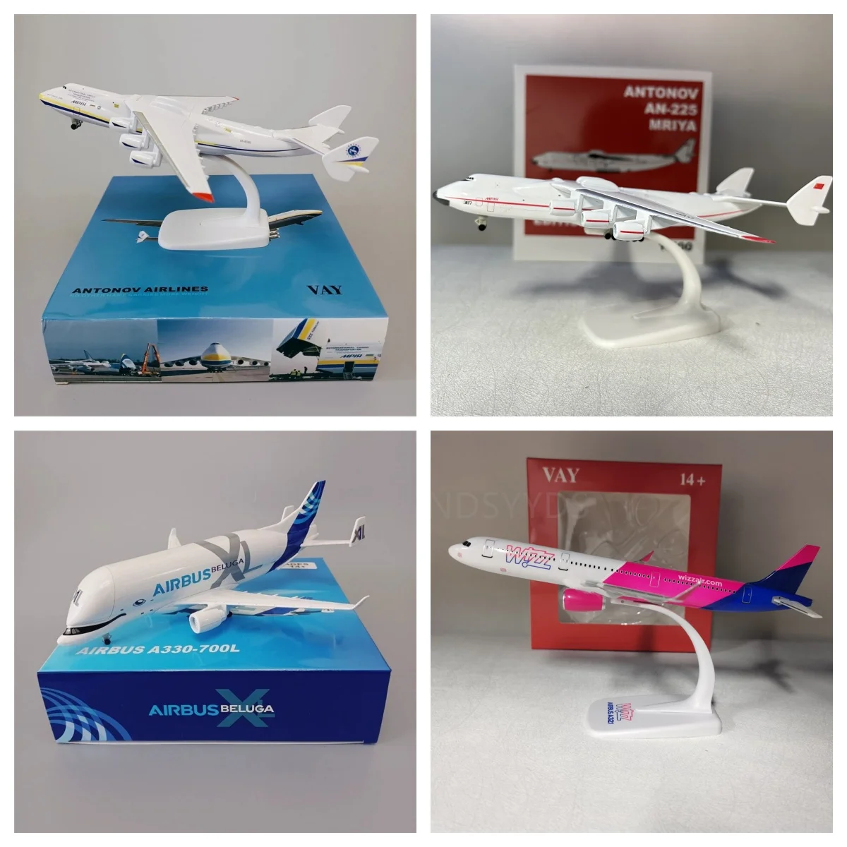 20cm Airplane model an 225 model A330 Beluga Metal Alloy Soviet An-225 ...