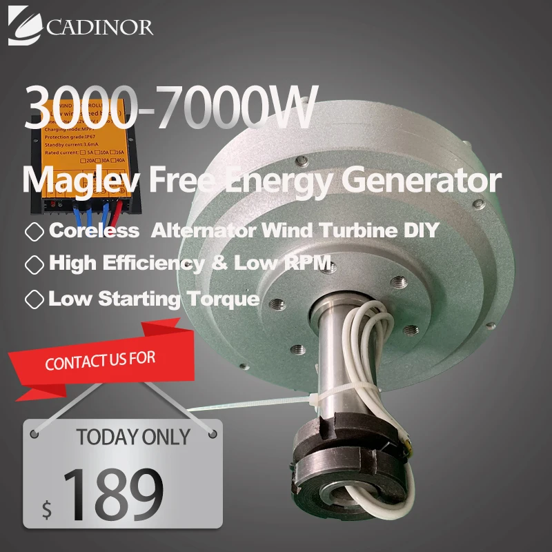 5000W-7KW-3000W-4KW-Vertical-Wind-Turbine-PMG-Coreless-Maglev-DIY ...