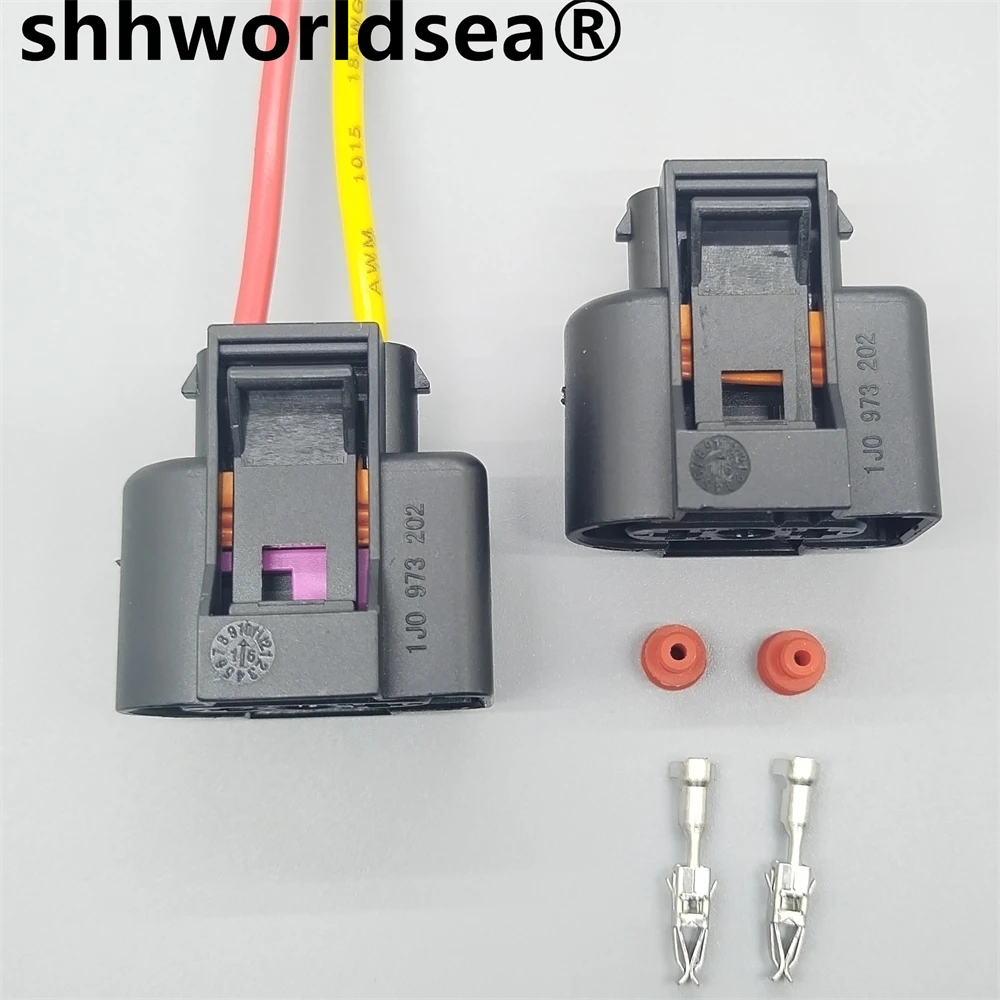 Shhworldsea 2 trous 1J0 973 202 1J 0973202 Connecteurs électriques ...