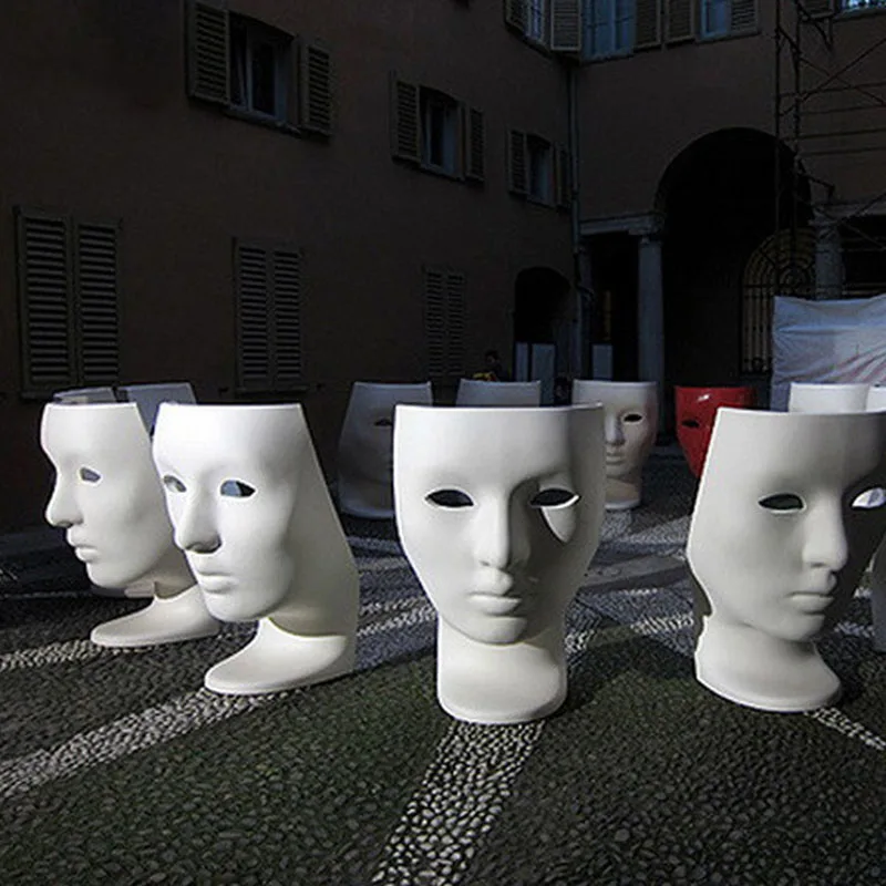 Modern-shopping-mall-creative-single-person-fiberglass-chair-designer ...