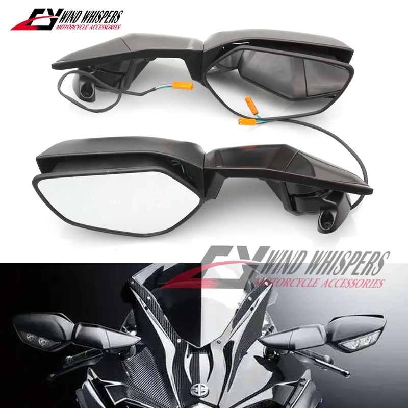 Motorcycle Rear View Mirrors For Kawasaki NINJA H2 ZX 1000 ZX1002 2015-2022
