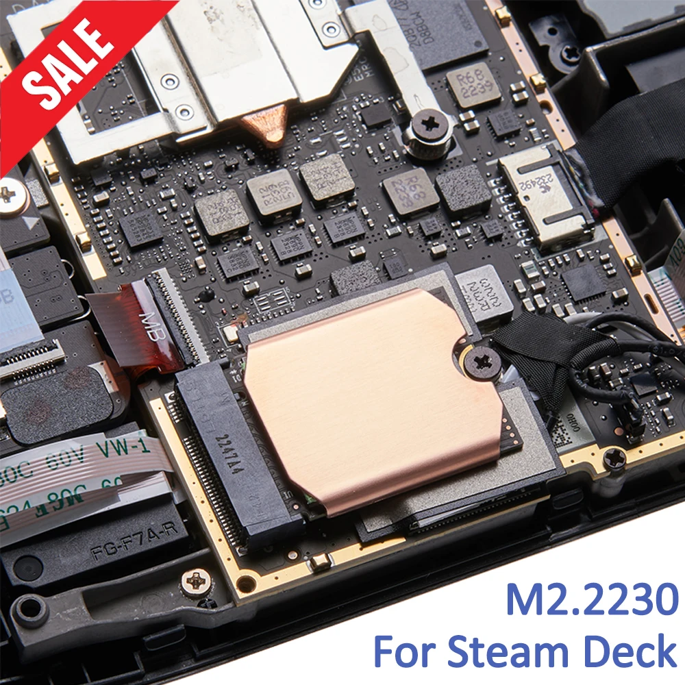 For-Steam-Deck-Heat-Sink-Copper-Cooling-Thermal-Pad-Customized-M-2-2230 ...