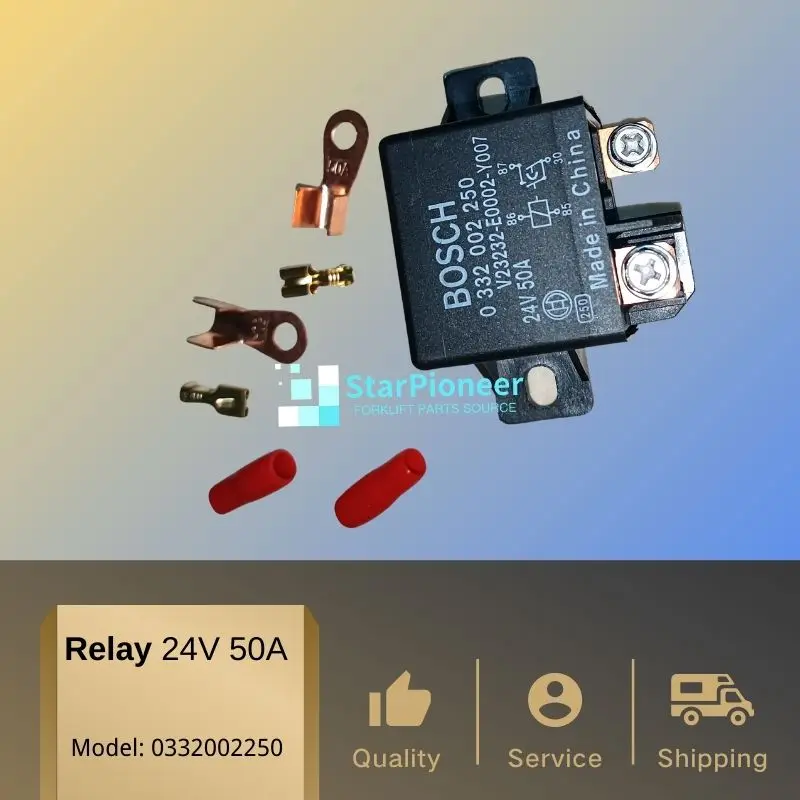 Excavator Parts Relay 0332002258 , V23232-a0002-y014 - Starter Parts ...