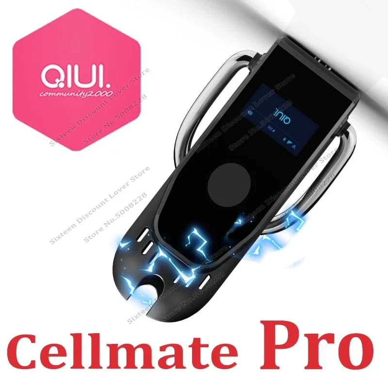 QIUI-Cellmate-3-APP-Control-Penis-Cage-4G-Electric-Shock-Cock-Ring-Cage ...