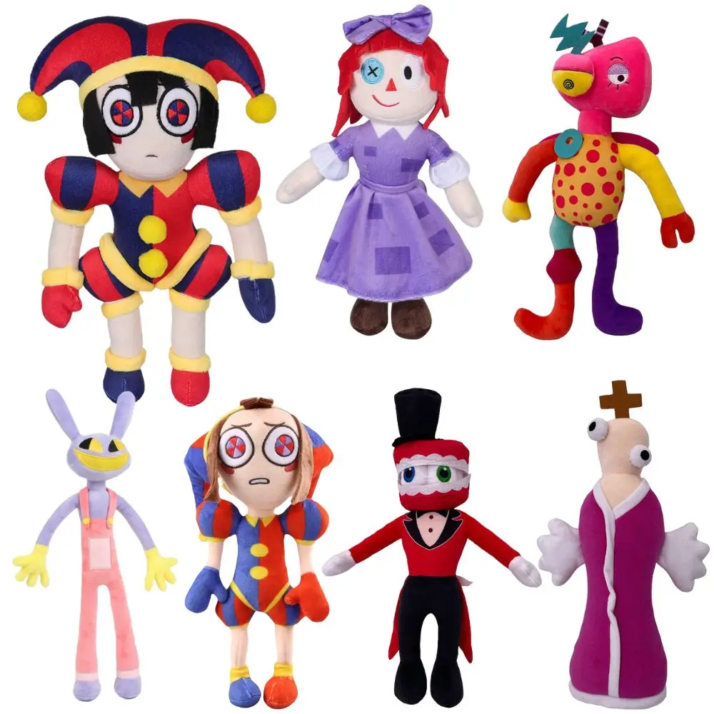 Amazing-Cos-Digital-Circus-Plush-Jax-Pomni-Cosplay-Plush-Toys-Cartoon ...