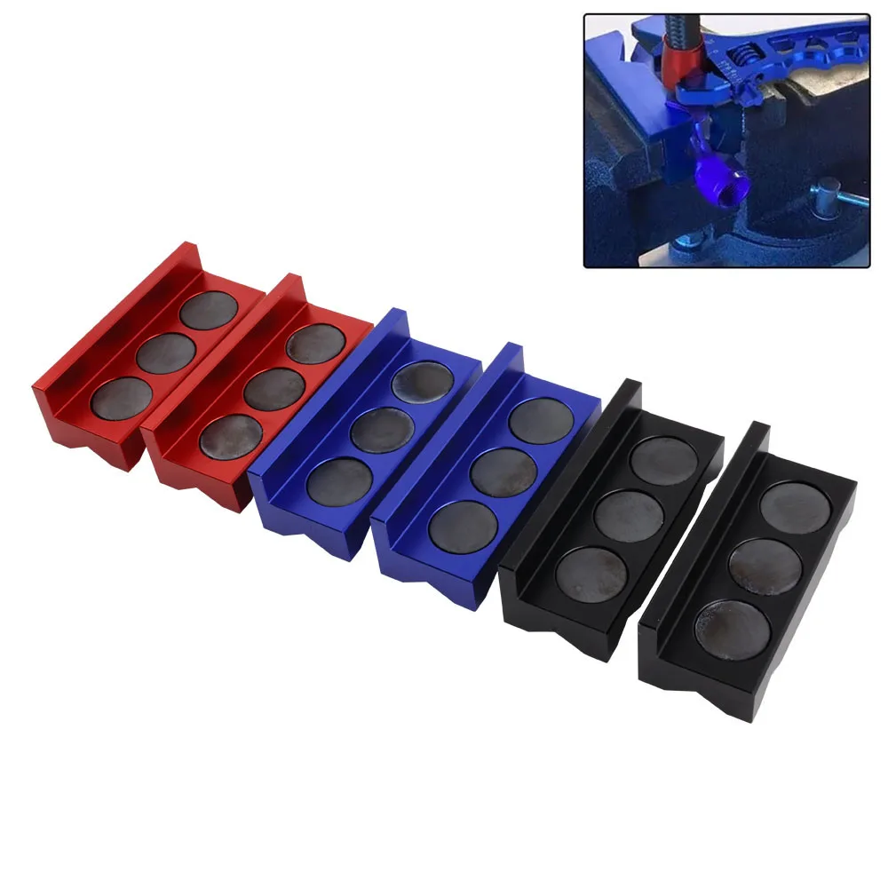 Vise-Jaw-Protective-Inserts-Tool-with-Magnetic-Aluminum-for-AN-Fittings ...