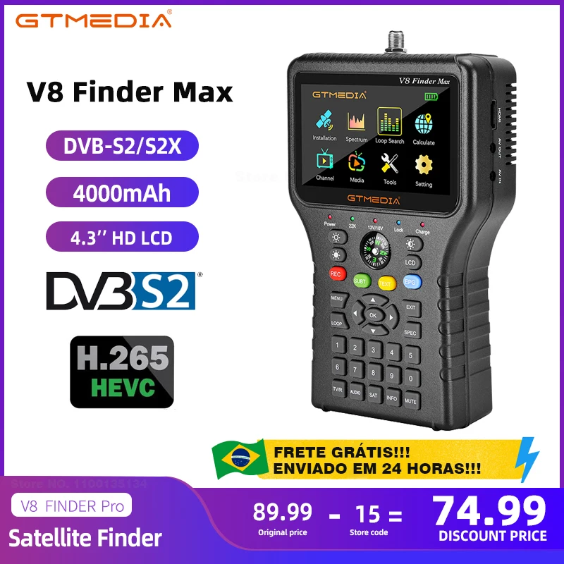 GTMEDIA-Localizador-de-se-al-satelital-V8-Finder-Max-localizador-de-sat ...