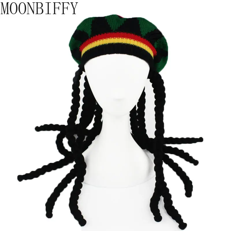 Bob Marley Accessories | Dreadlocks Bob Marley | Beret Dreadlocks Wig ...