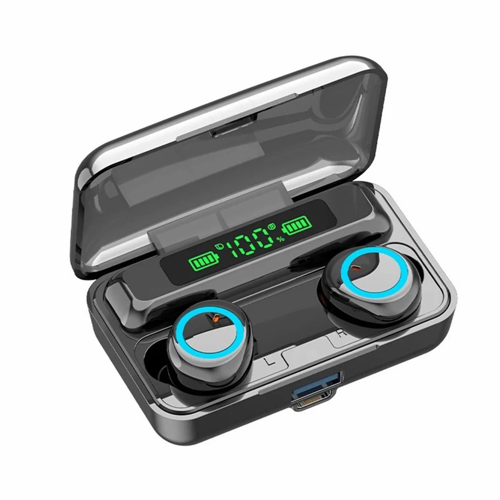 New In Bluetooth Headset Bluetooth 5.1 Digital Display Wireless ...