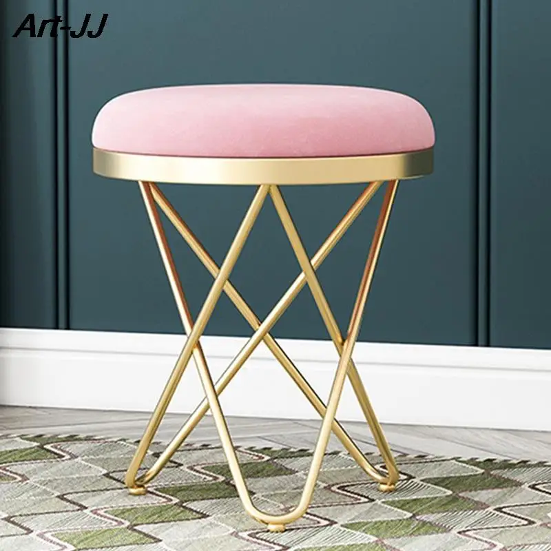 Light-Luxury-Makeup-Stool-Modern-Living-Room-Dining-Chairs-Bedroom ...