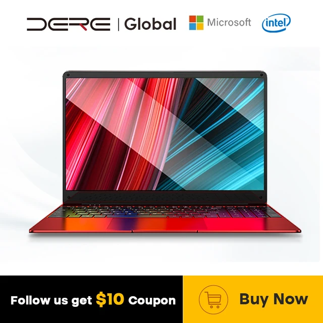 DERE R9 Pro Laptops 15.6 Inch Intel Celeron N5095 12GB RAM 512 SSD 1920 ...