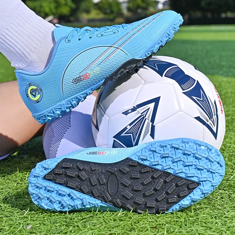 Hot Sale Youth Long Spike Soccer Shoes Children Students Large Size ...