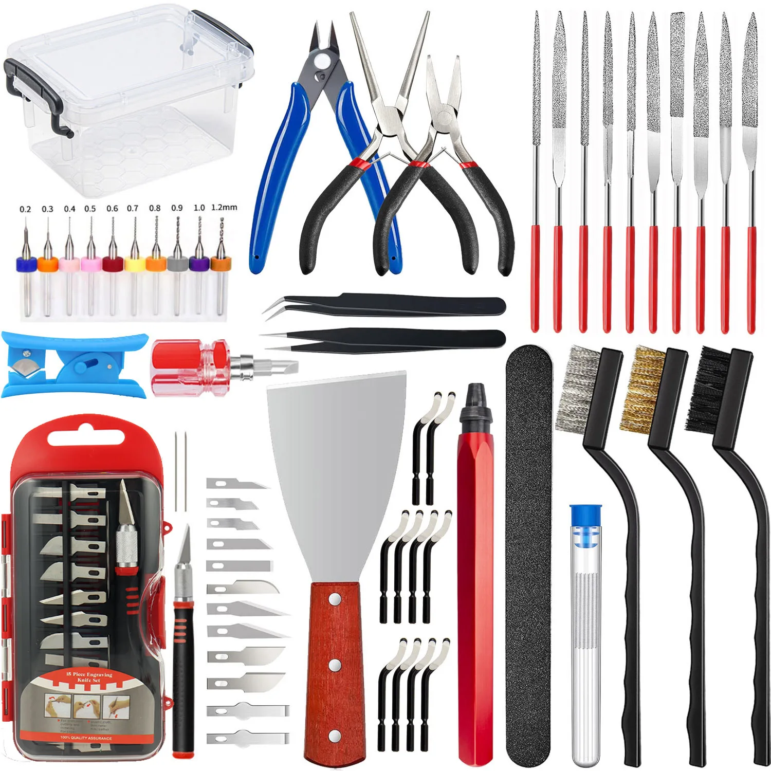 3D-Printer-Tools-Kit-3D-Printer-Accessories-with-Deburring-Tool-Nozzle ...