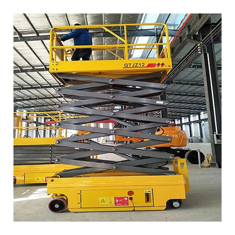 High-10m-14m-Electric-Manlift-Electric-Self-Propelled-Scissor-Lift ...