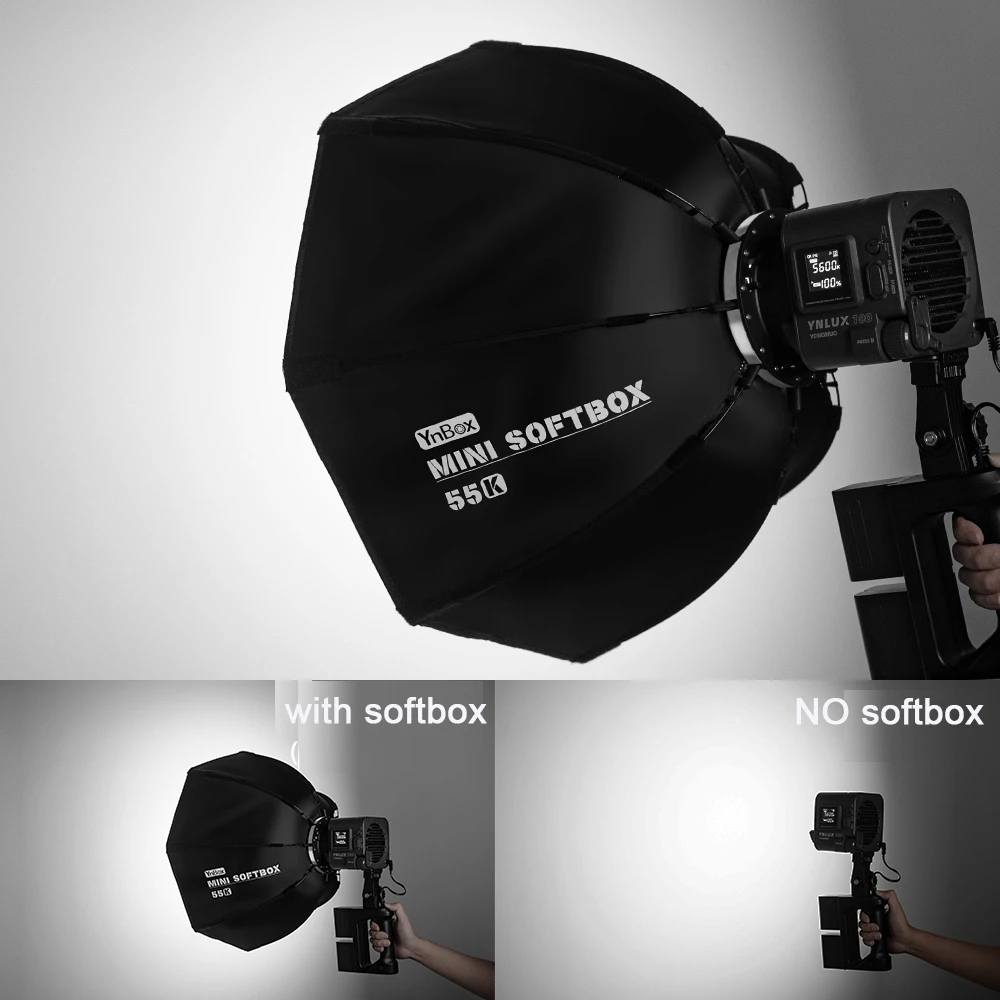 Octagon Softbox Bowens Led | Foldable Softbox Octagon | Photo Soft Box ...
