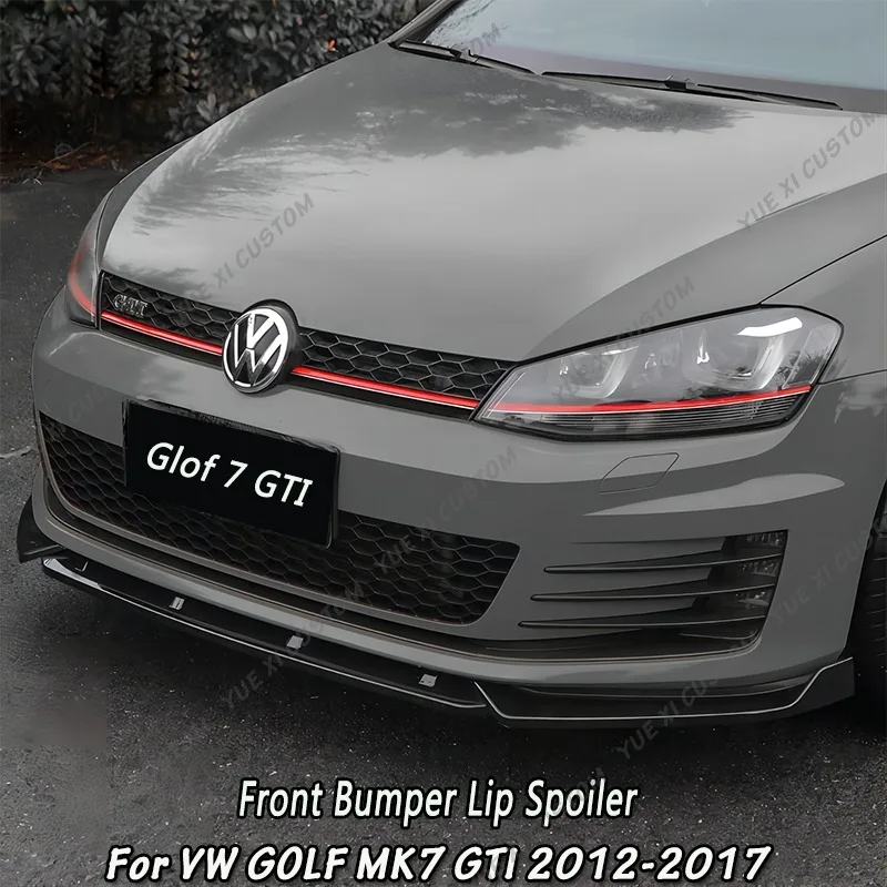 For-VW-Golf-7Golf-MK7-GTI-2012-2017-MAXTON-Style-Front-Bumper-Splitter ...