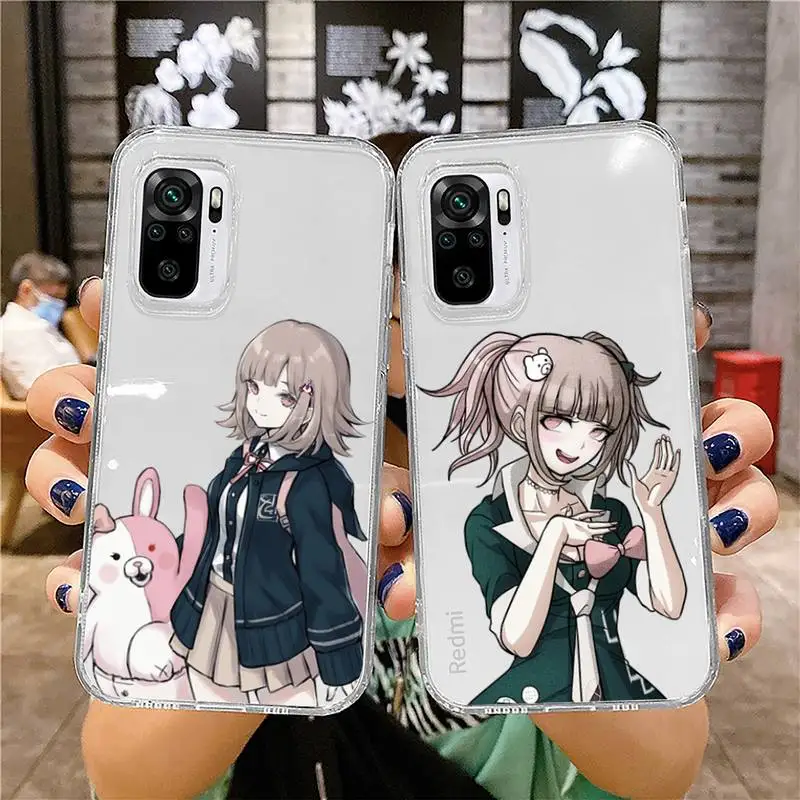 Chiaki Nanami Danganronpa anime Phone Case transparente para Xiaomi ...