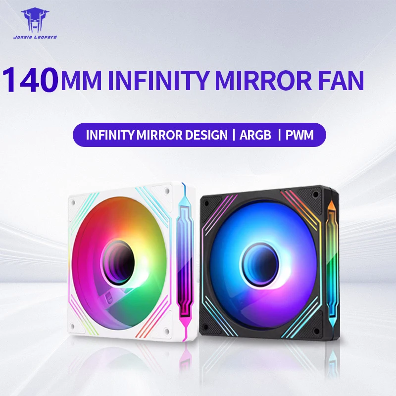 PC-Case-Fan-140mm-5V-3Pin-ARGB-Cyclic-Mirror-Light-Effect-Lian-PWM-800 ...