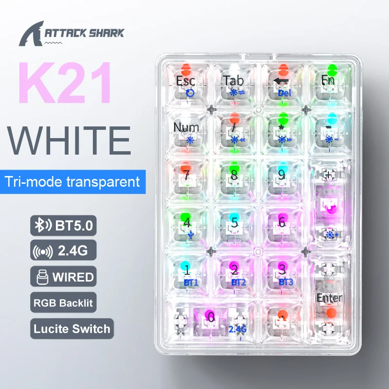 Bluetooth-Number-Keyboard-21Keys-2-4G-Tri-mode-connection-with-Hot-Swap ...