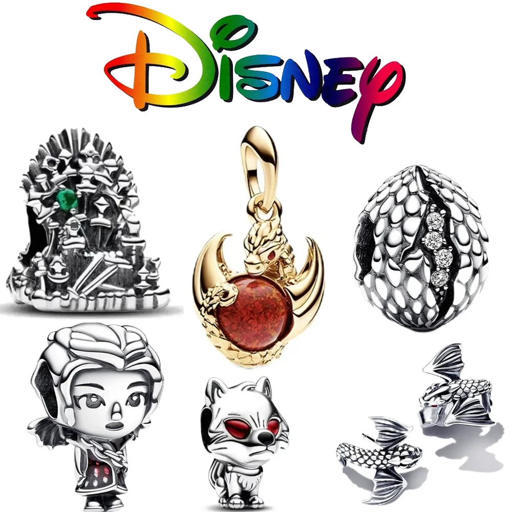 Disney-Holy-Sword-Dangle-Charms-925-Sterling-Silver-Beads-para-pulseira ...