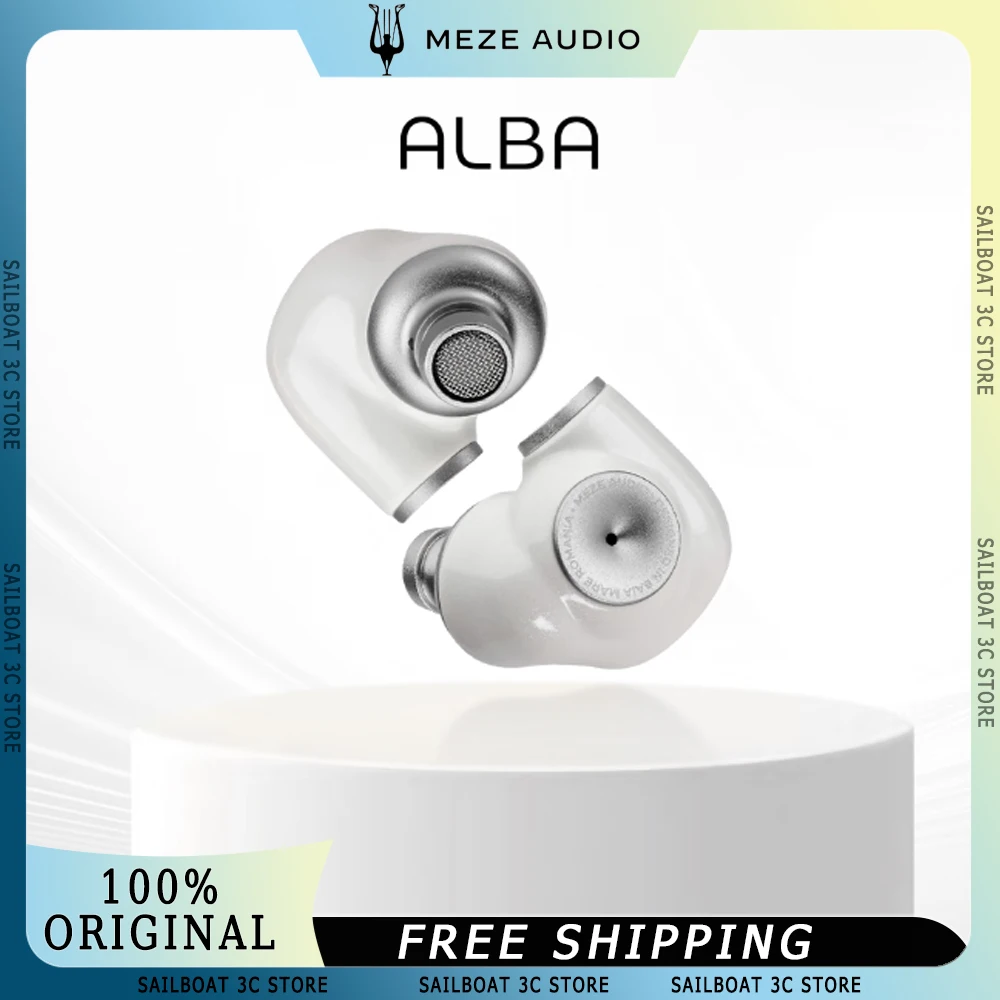 MEZEANTONIO MEZE Audio Alba Wired Earphone Dynamic HIFi High Fidelity ...