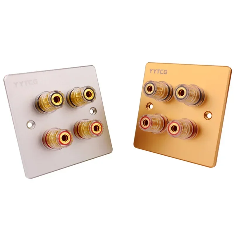 Audio-Terminal-Panel-5-1-System-86-Type-Banana-Female-Wall-Plug-Hifi-Y ...