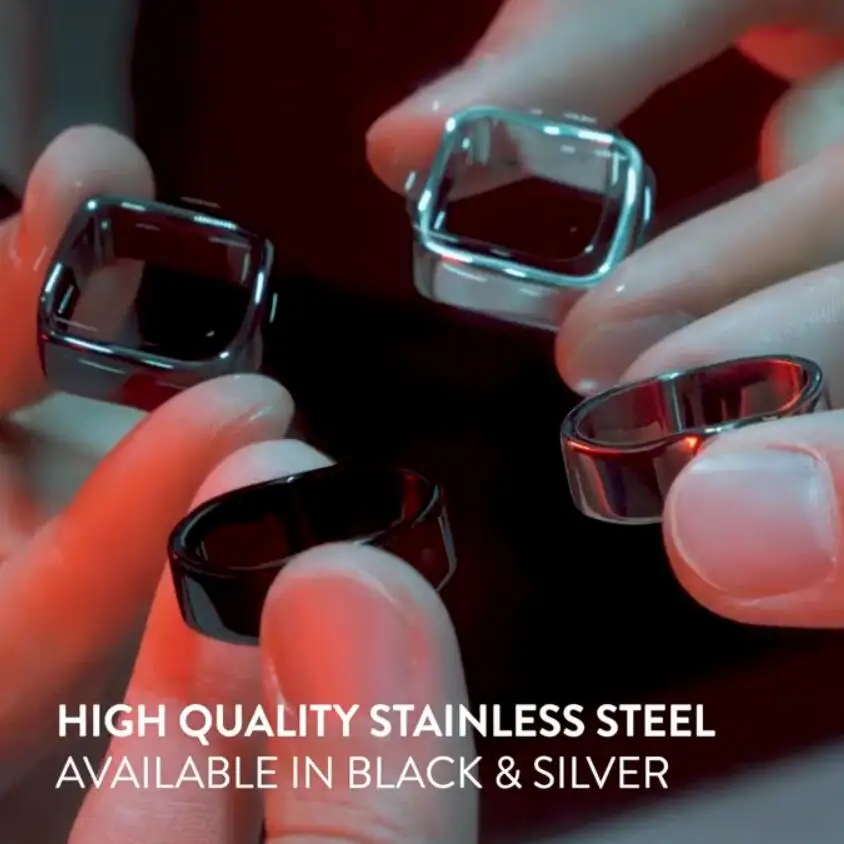 Ambi Ring (Black / Silver Available) Magic Tricks Street Close Up ...