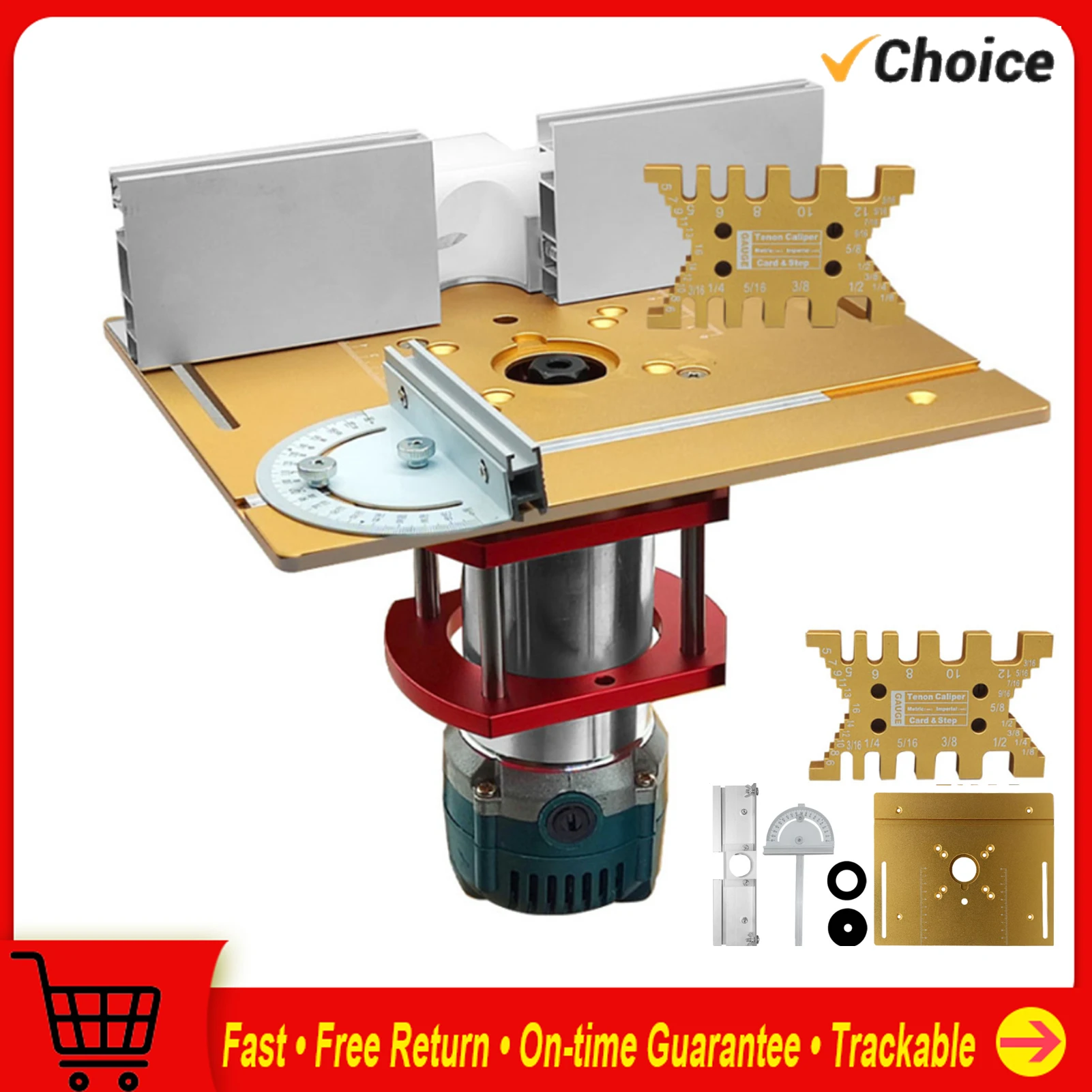 Router-Table-Insert-Plate-Aluminum-Alloy-Wood-Milling-Flip-Board ...
