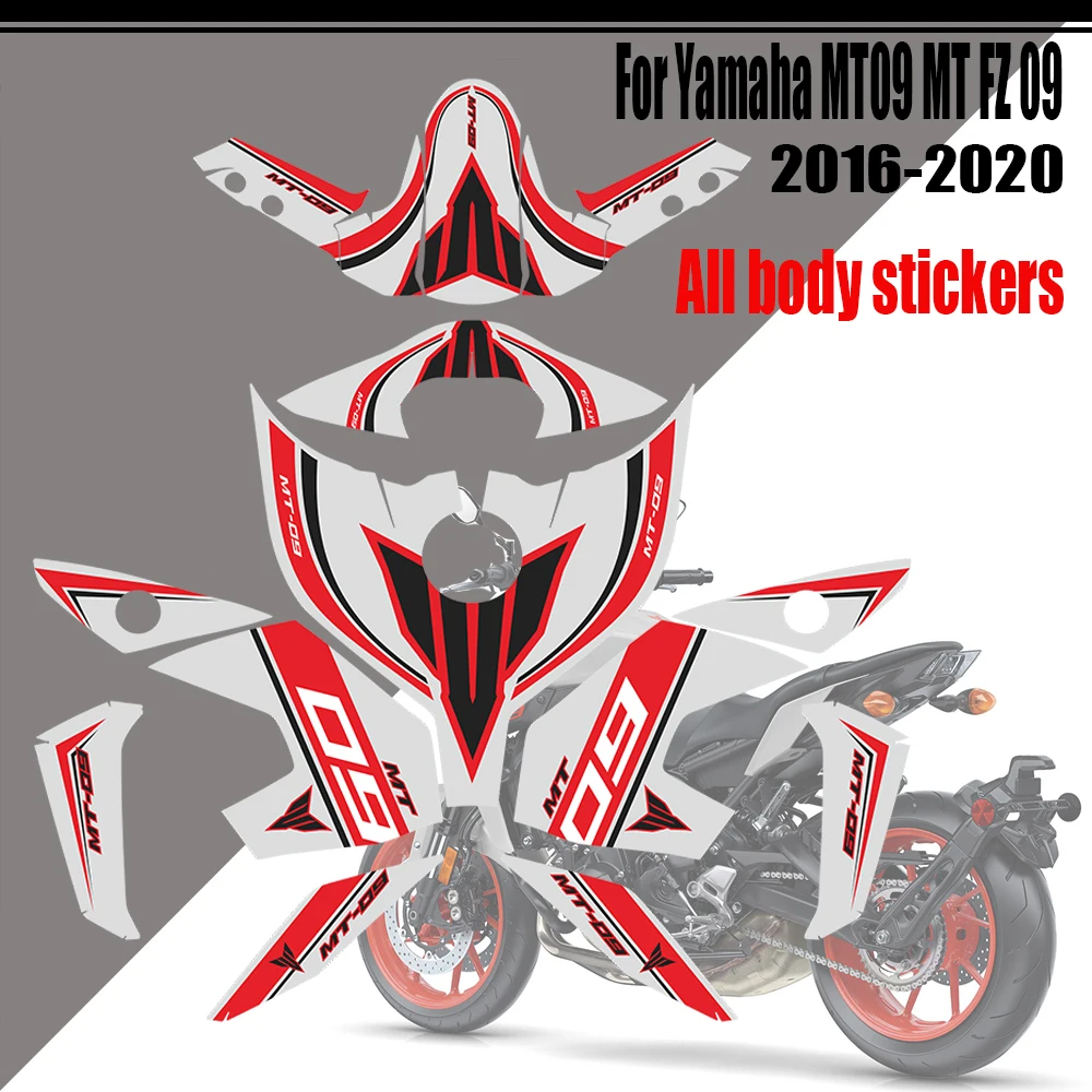 2019-2020-Tank-Pad-Protector-For-Yamaha-MT09-MT-FZ-09-Stickers-Fairing ...