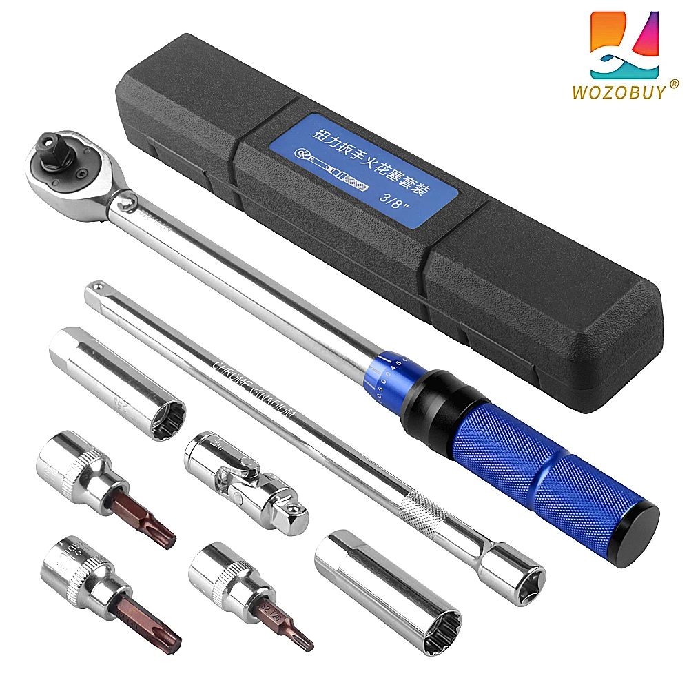 WOZOBUY-Conjunto-de-Chave-de-Torque-Click-Drive-Ajust-vel-de-Dire-o ...