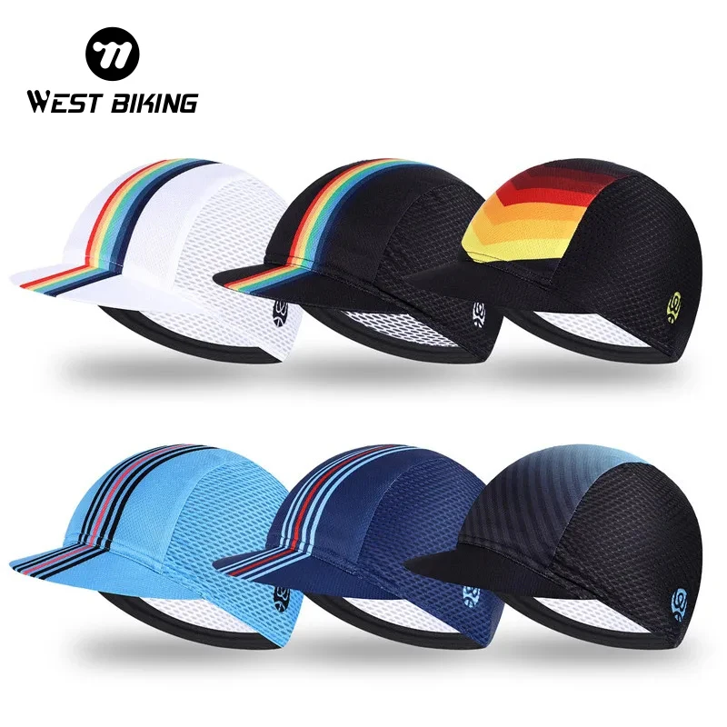 Summer Cycling Caps Ice Silk Anti-UV Hat Outdoor Sports Cap Helmet ...