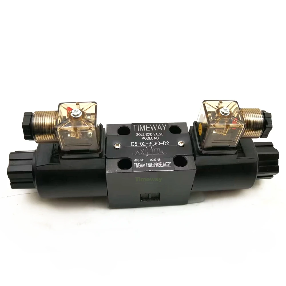Hydraulic-Control-Valve-D5-02-3C60-D2-Solenoid-Valves-Operated ...