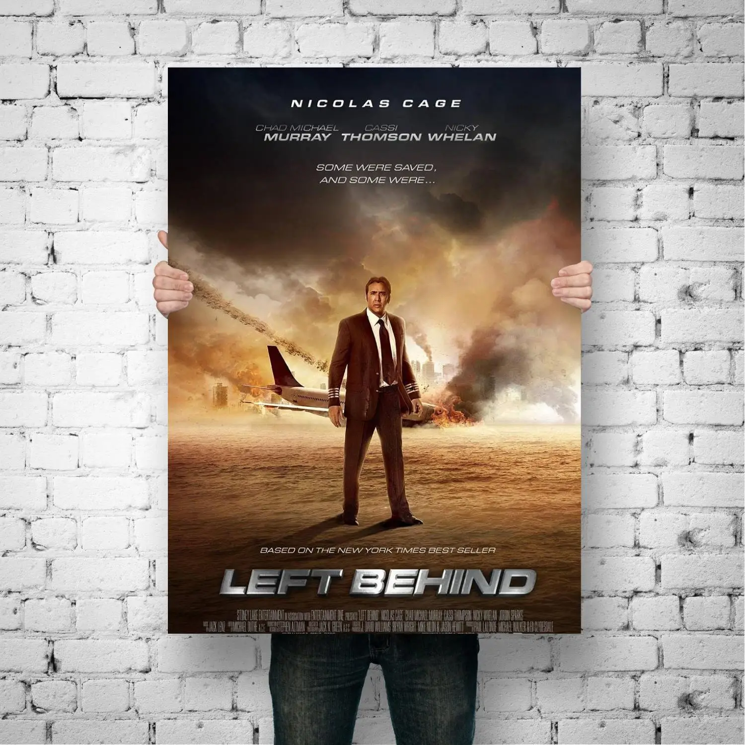 Nicolas Cage Left Behind Poster
