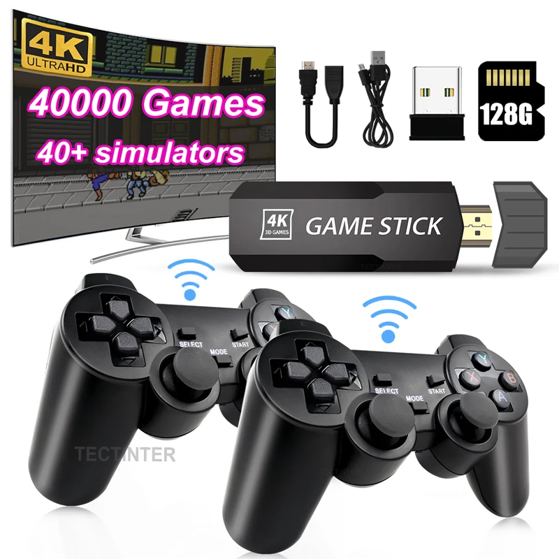 TV-Game-Stick-4K-HD-GD10-Video-Game-Console-Built-in-40000-Games-Retro ...